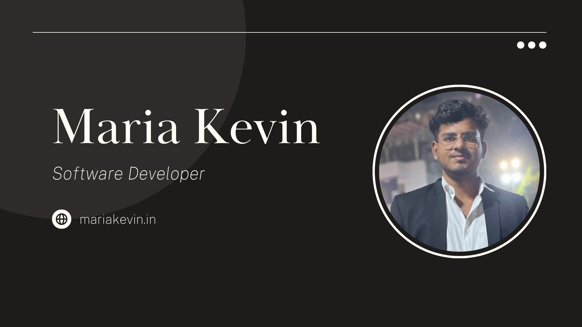 Maria Kevin - AI Data Science Student & Web Developer